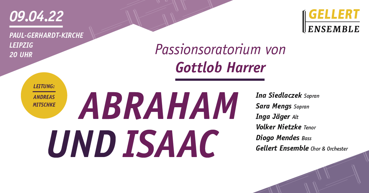 Abraham und Isaac - Passionsoratorium von Gottlob Harrer - kultur_nah